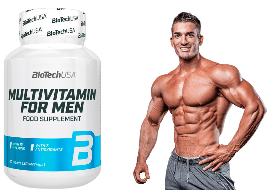 Multivitamin for men от Biotech USA: как принимать, состав, отзывы